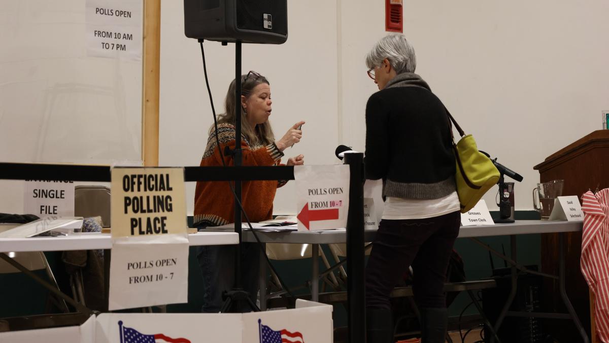 UVM Students Provide Critical Election Day Support