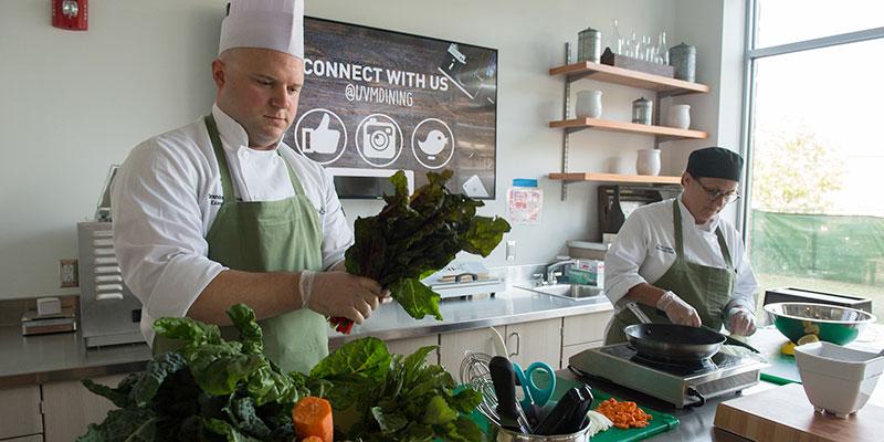 UVM Dining Launches Culinary Teaching Kitchen With Opening of New ...