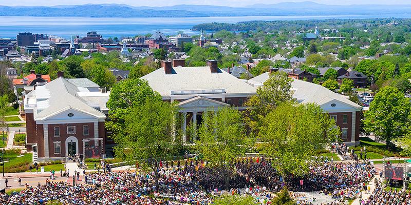UVM Commencement to be Held on University Green