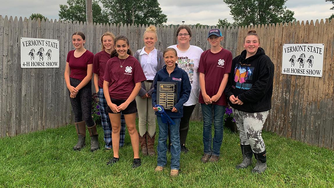 4-H'ers Earn Championships at Vermont 4-H Horse Show