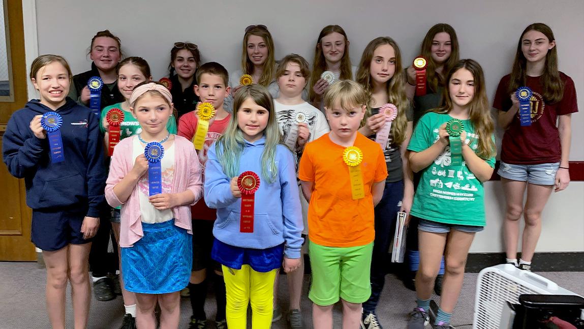County Contest Tests 4-H'ers' Horse Knowledge County Contest Tests 4-H'ers' Horse Knowledge