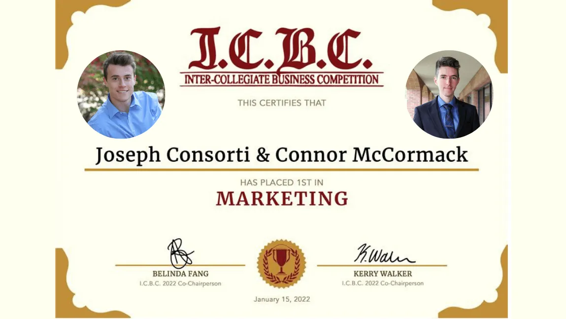 Grossman Students Place First at ICBC Case Competition