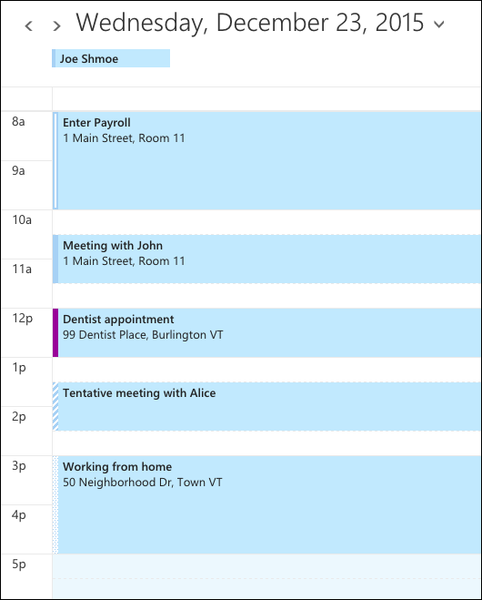 Calendar Permissions Levels – UVM Knowledge Base
