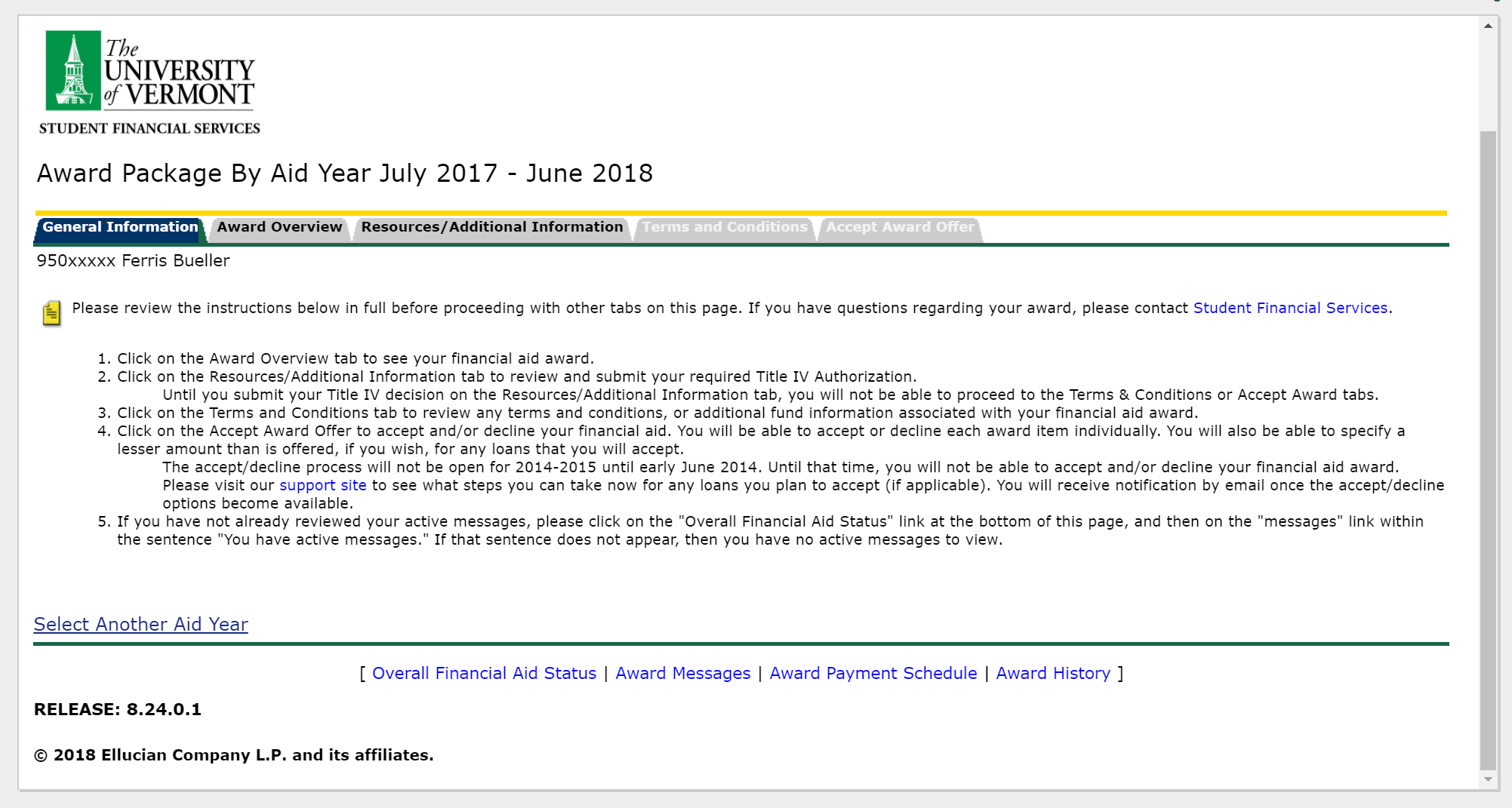 Admitted Students – UVM Knowledge Base