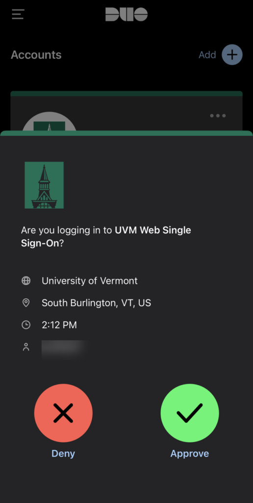 Duo Multi-Factor Authentication – UVM Knowledge Base