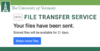 ETS File Transfer Service – UVM Knowledge Base