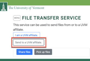 ETS File Transfer Service – UVM Knowledge Base