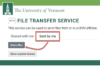 ETS File Transfer Service – UVM Knowledge Base