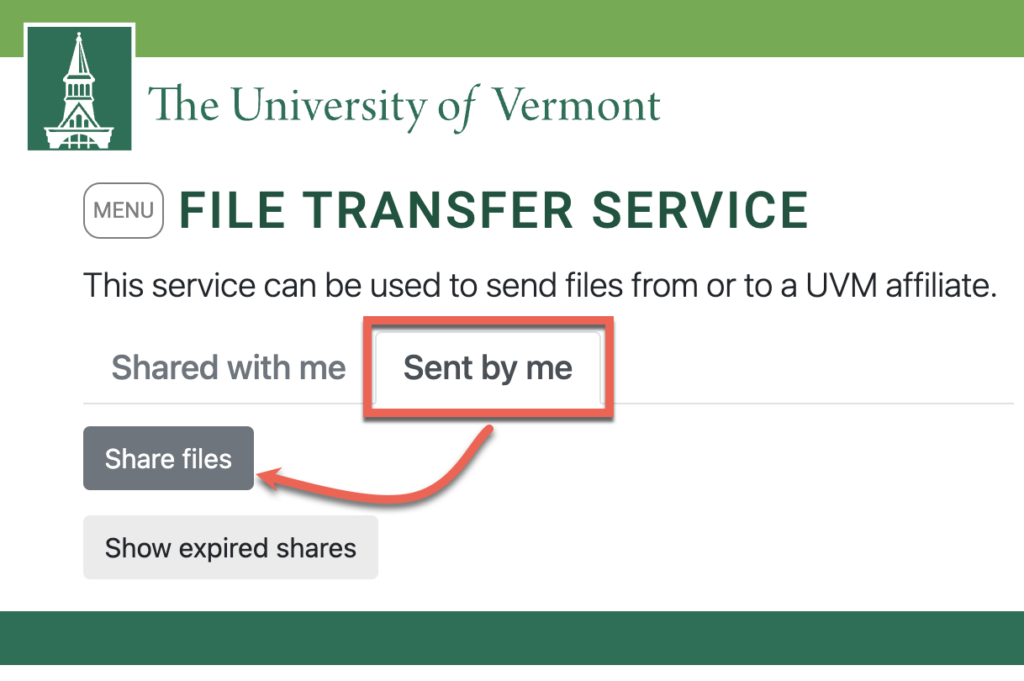 ETS File Transfer Service – UVM Knowledge Base