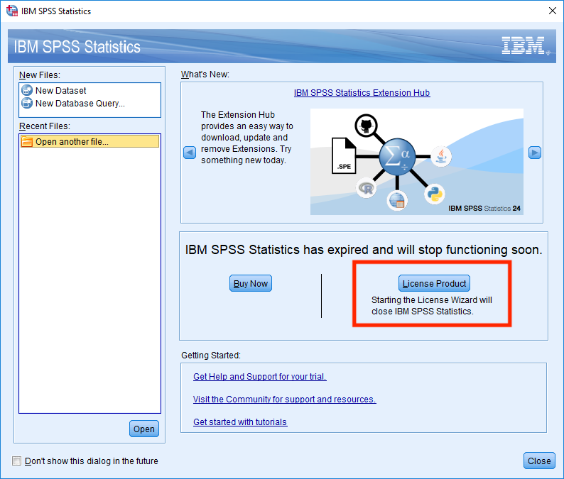 Installing SPSS – UVM Knowledge Base