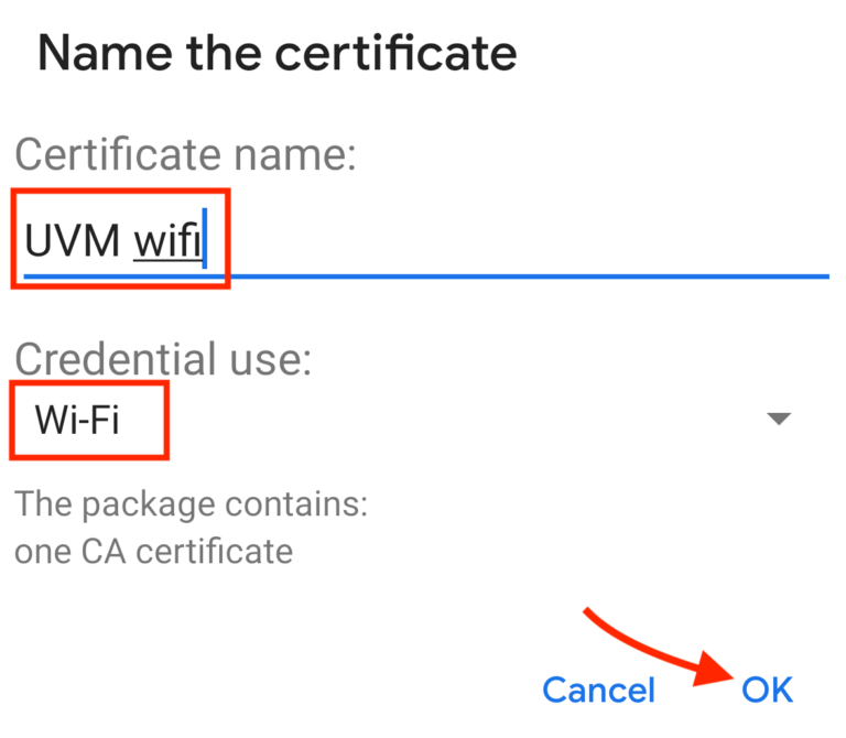 Connect to UVM Wireless – UVM Knowledge Base