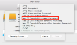 Encrypting an External Drive – UVM Knowledge Base