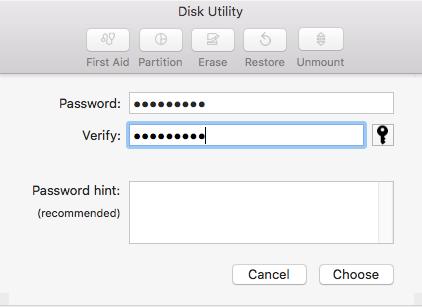 Encrypting an External Drive – UVM Knowledge Base