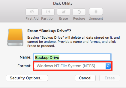 Encrypting an External Drive – UVM Knowledge Base