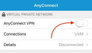 Install the Cisco Secure Client VPN app – UVM Knowledge Base