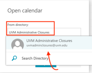 Adding and Importing Campus Calendars – UVM Knowledge Base
