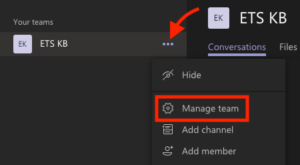 Microsoft Teams – Getting Started – UVM Knowledge Base