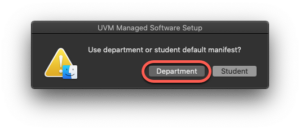 Managed Software Center – UVM Knowledge Base