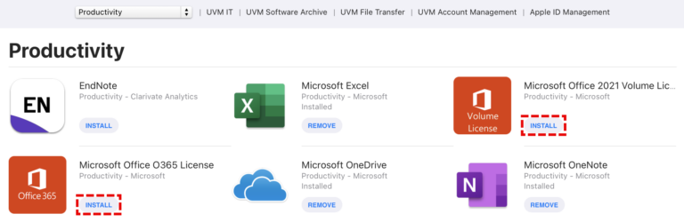 Microsoft Office Licensing: Volume vs. O365 – UVM Knowledge Base