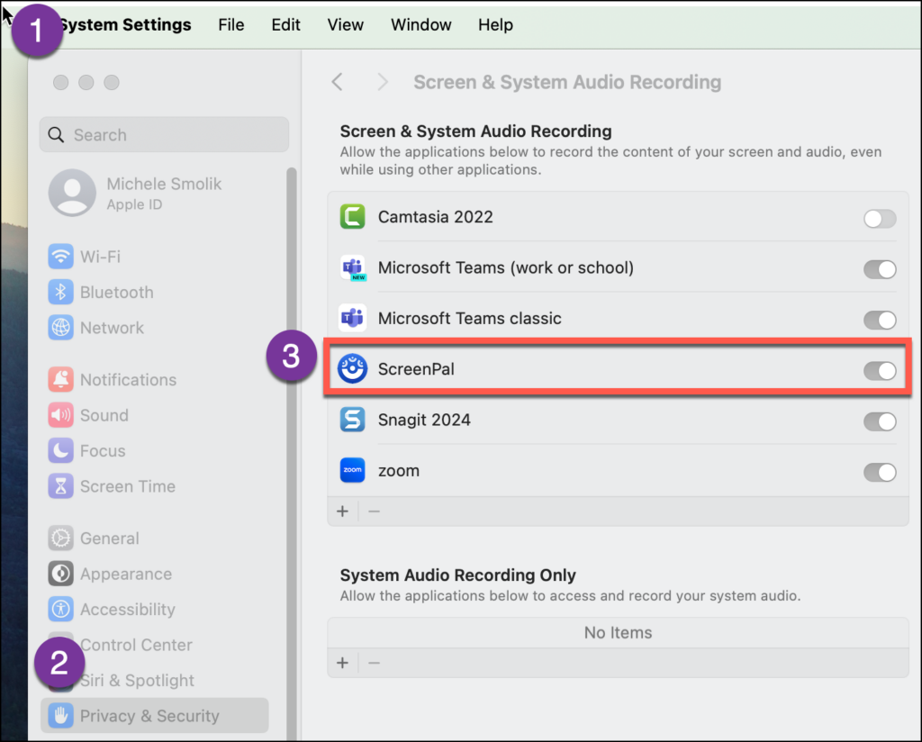 ScreenPal: Install & Setup – UVM Knowledge Base