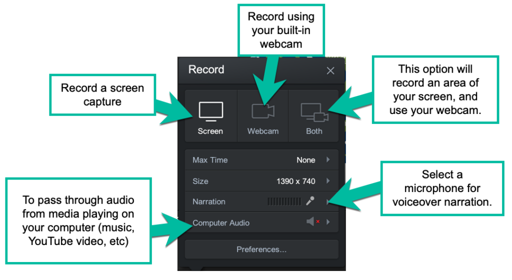 Screencast-O-Matic: Remote Presentations for Students – UVM Knowledge Base