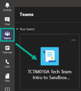 Microsoft Teams – Lectures and Class Teams for Students – UVM Knowledge ...