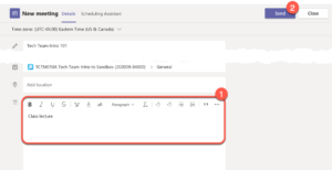 Microsoft Teams – Setting up your Class Team – UVM Knowledge Base