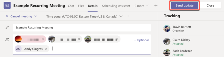 Microsoft Teams – Recurring Meetings – UVM Knowledge Base