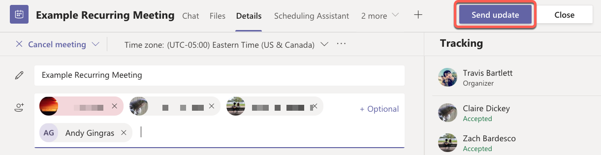 Microsoft Teams – Recurring Meetings – UVM Knowledge Base