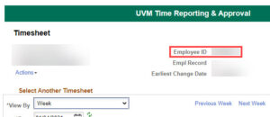 PeopleSoft HCM – UVM Knowledge Base