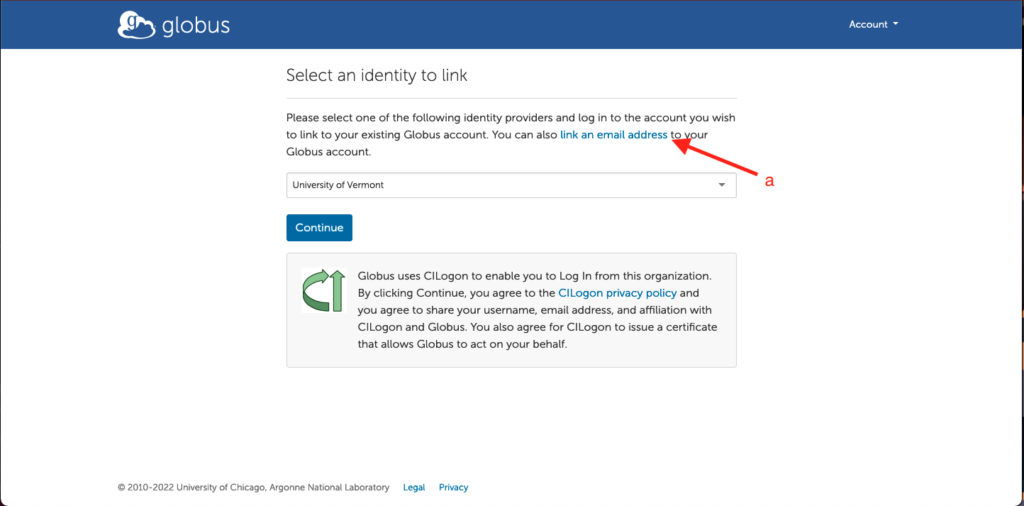 Globus (data transfer service) – UVM Knowledge Base