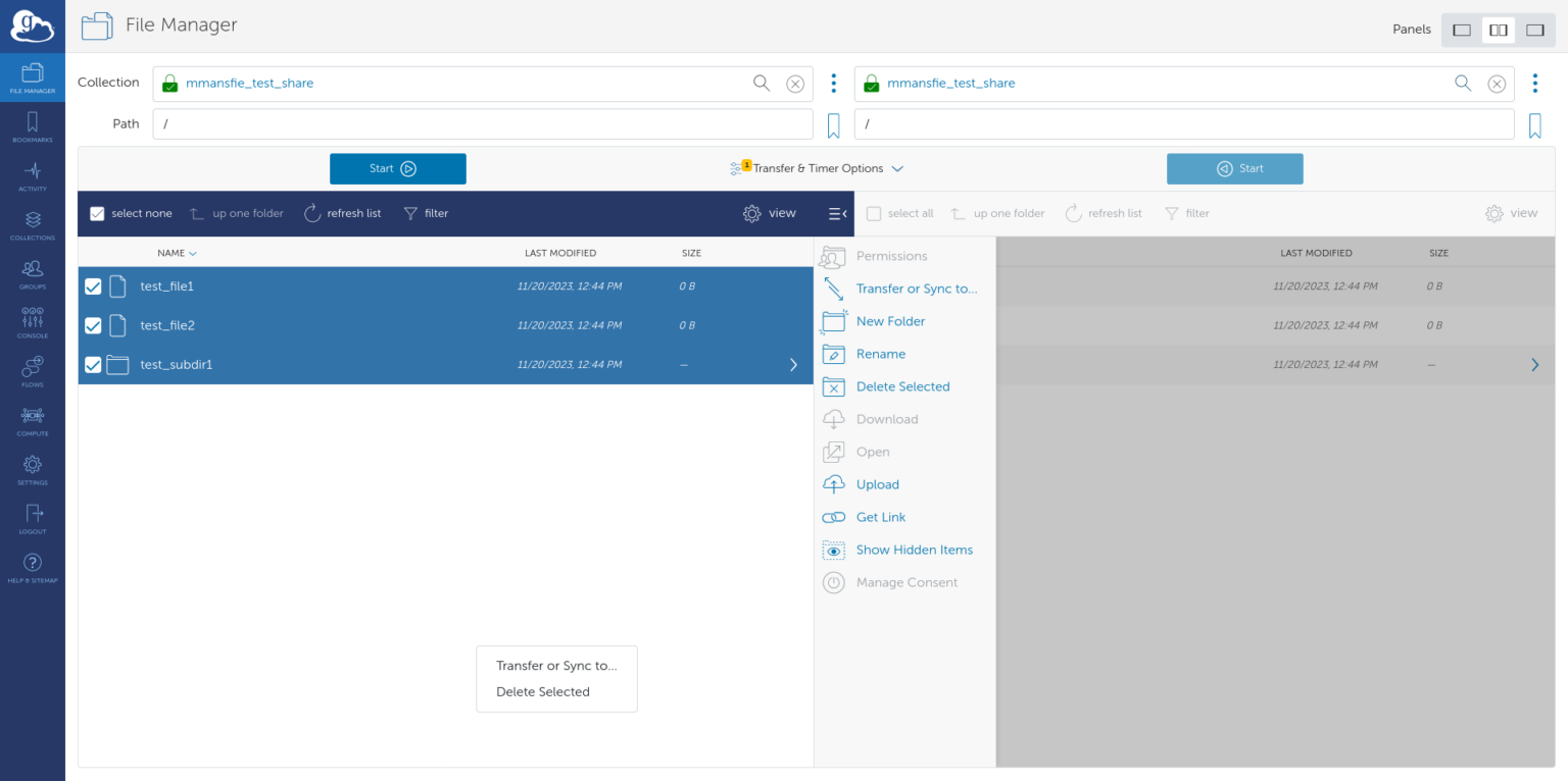 Globus (data transfer service) – UVM Knowledge Base