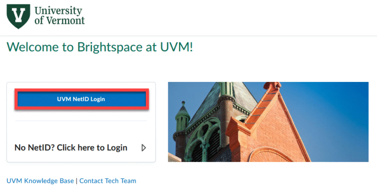 Brightspace – for Students – UVM Knowledge Base