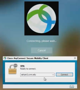 Cisco AnyConnect VPN – Start Before Logon – UVM Knowledge Base