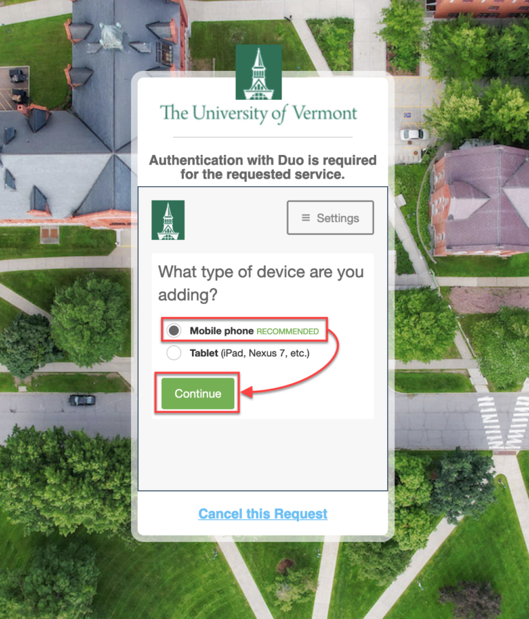 Duo Multi-Factor Authentication – UVM Knowledge Base