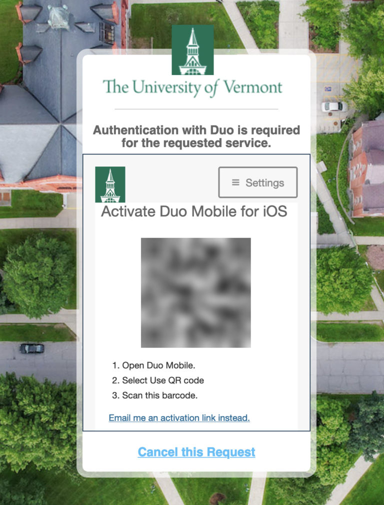 Duo Multi-Factor Authentication – UVM Knowledge Base