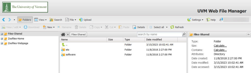Accessing Network Folders – UVM Knowledge Base