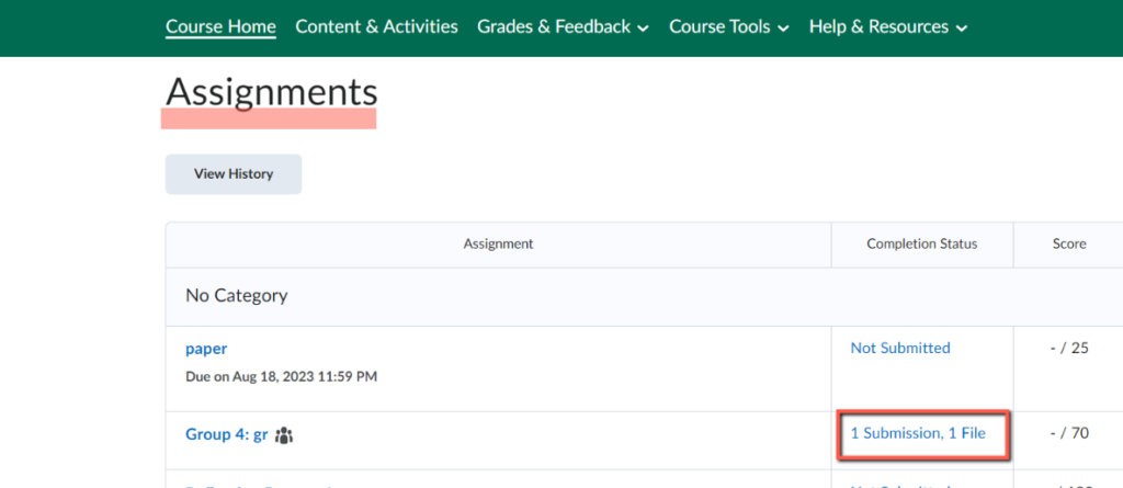 Brightspace – Group Tool – UVM Knowledge Base