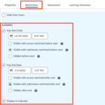 Brightspace – Calendar – UVM Knowledge Base