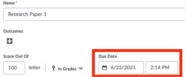 Brightspace – Calendar – UVM Knowledge Base