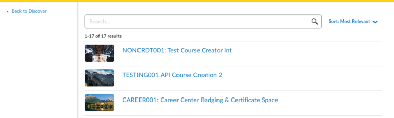 Brightspace – Non-Credit Course Creation/ Learner Self-Enrollment – UVM Knowledge Base