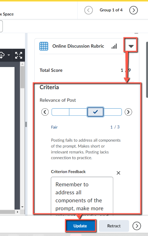 Brightspace – Rubrics – UVM Knowledge Base