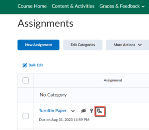 Brightspace – Turnitin – UVM Knowledge Base