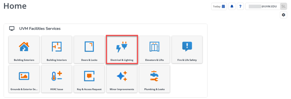 Planon Self-Service – UVM Knowledge Base