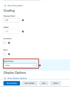 Brightspace – Grade Book: Set Up and Use – UVM Knowledge Base