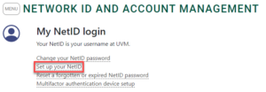 NetID Lookup – UVM Knowledge Base