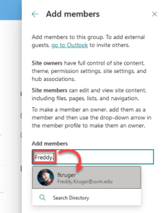 SharePoint Online – Permissions Management – UVM Knowledge Base