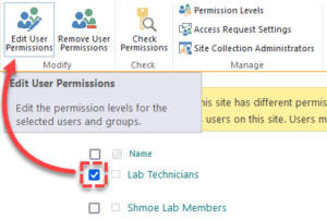 SharePoint Online – Permissions Management – UVM Knowledge Base