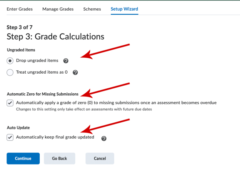 Brightspace – Grade Book: Set Up and Use – UVM Knowledge Base