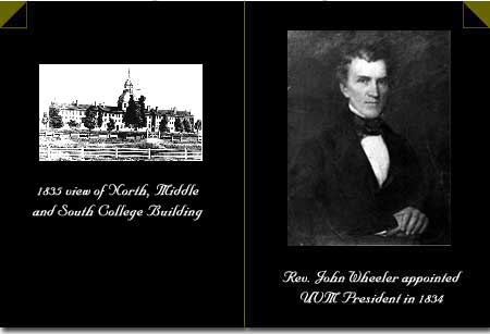 UVM Campus History Scrapbook 1830s